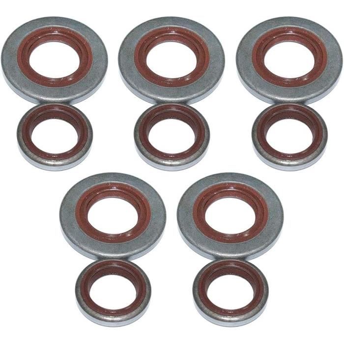 Kit de joint d'huile de manivelle de 5pcs pour Stihl 066 MS660 Chains ...