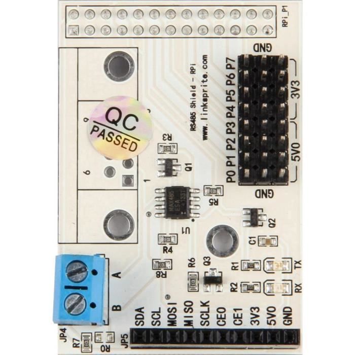 Platine d'extension - Raspberry Pi - RB-RS485 - Interface série RS485 ...