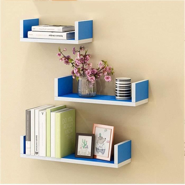 Tablette Murale, Sans Perforation Mur Étagère, Mur Mur Étagère, Rack ...