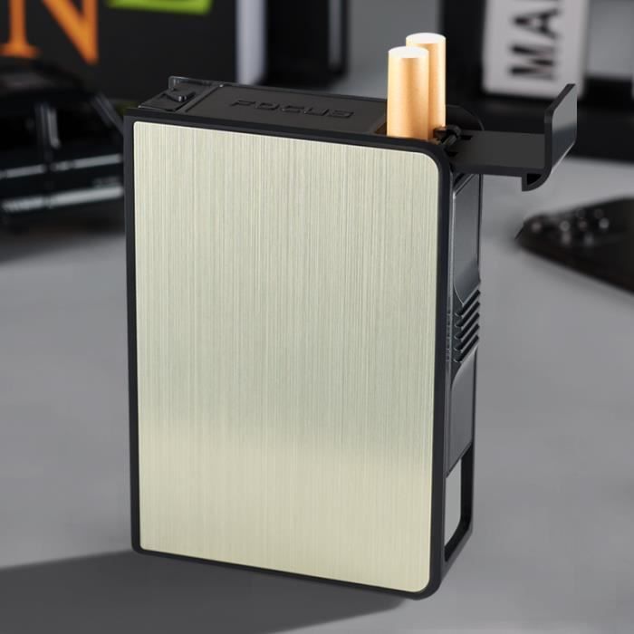 Portable Automatic Cigarette Case Cigarette Boxes 20PCS Cigarette ...
