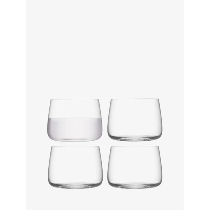 Lsa Metropolitan Mw01 Lot De 4 Verres Sans Pied Transparent 360 Ml ...