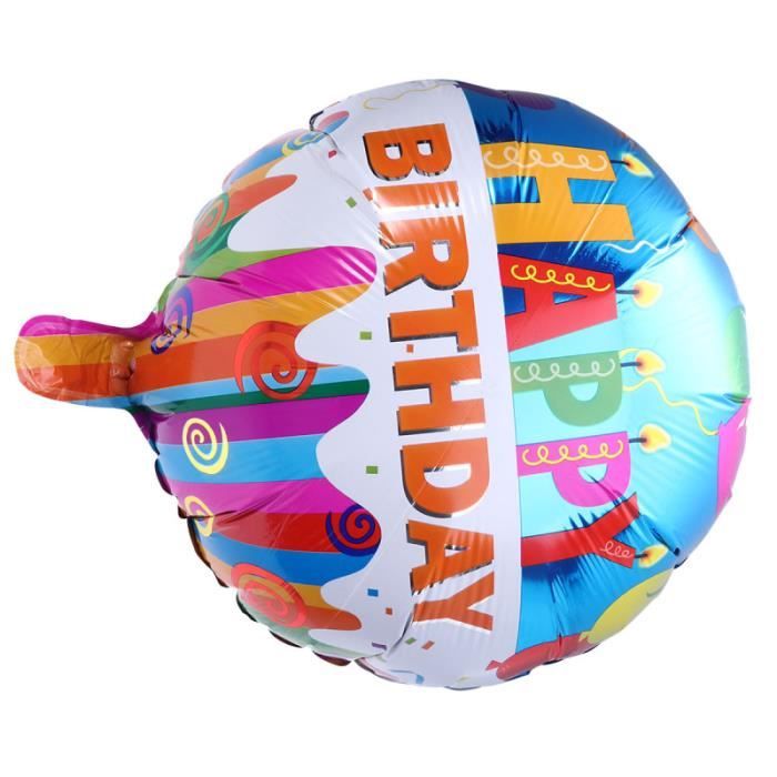 18 pouces ballon en aluminium beaux ballons ronds en mylar pour la ...