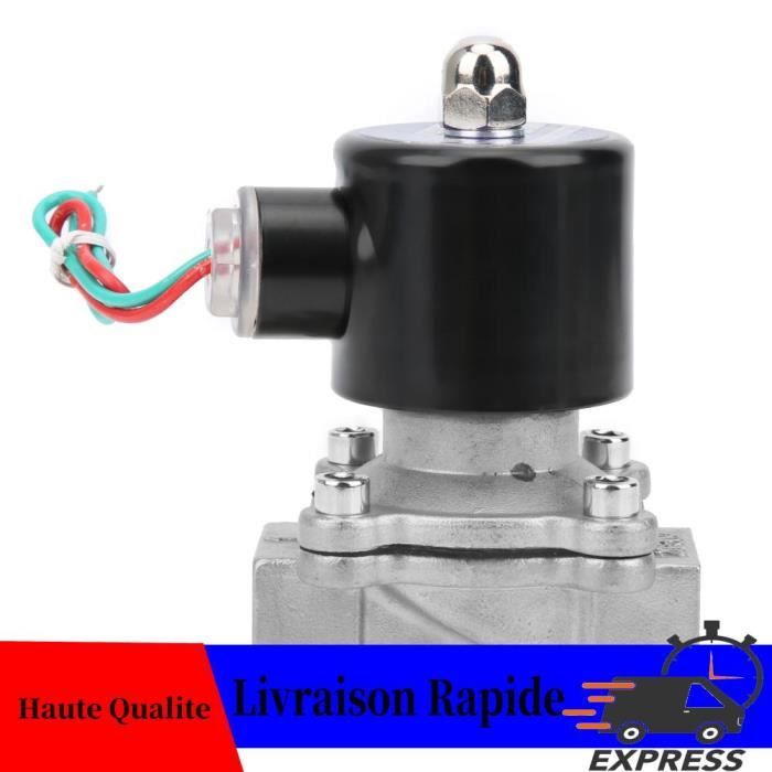 Électrovanne Inox 304 3/4 po HURRISE - Ouverture et fermeture rapides ...