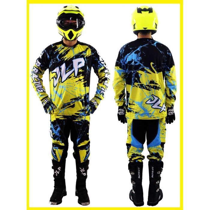 TENUE ENSEMBLE MOTO CROSS QUAD BMX VTT MTB TAILLE 24US JLP RACING ...