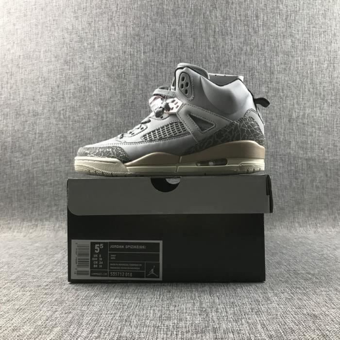 Basket niikke Airs Jordann 3 Low gang Chaussures 535712-018 Grey Femmes Size-37.5 grey Grey ...