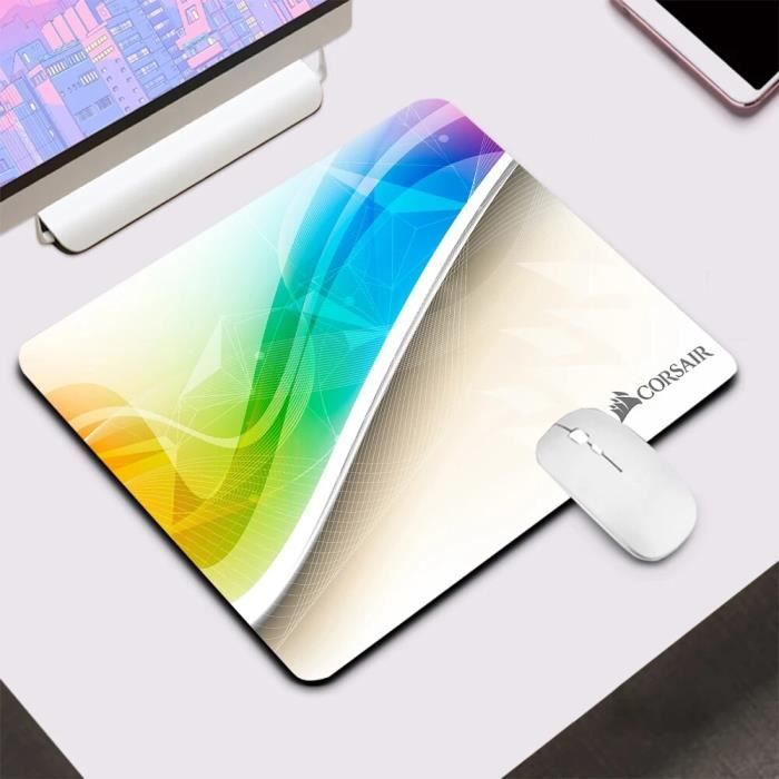 Corsair-Petit tapis de souris de jeu en silicone,tapis de bureau,sous ...