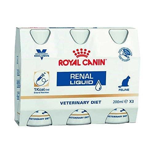 Royal Canin Veterinary Diet Cat Renal Liquid 3 x 200 ml - Cdiscount