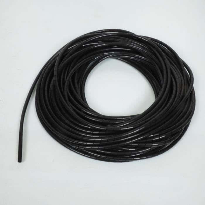 Gaine spiralée spirale 25m flexible pour câbles électrique moto - RSM ...