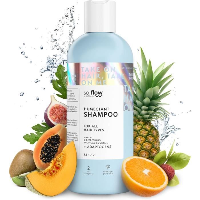Shampoo Nourrissant Pour Tous Types De Porosité De Cheveux-Infusé Avec ...