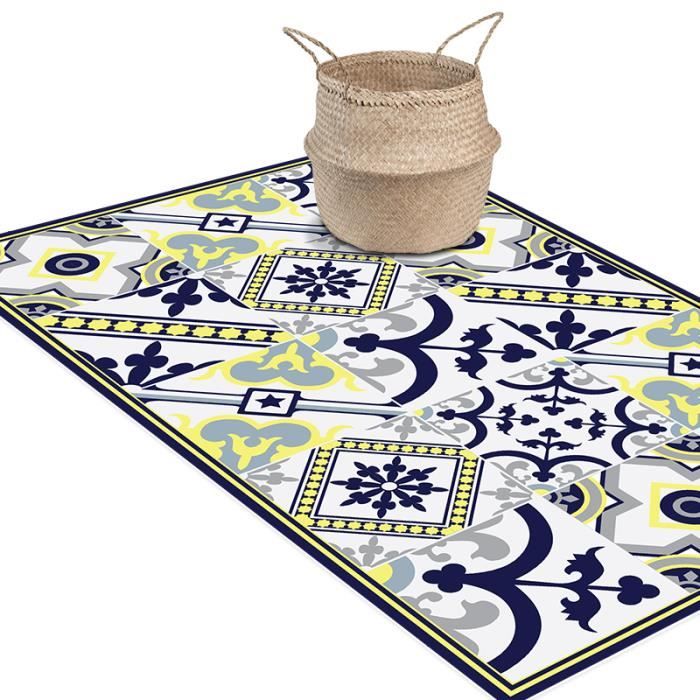 Tapis Vinyl Carreaux De Ciment 1