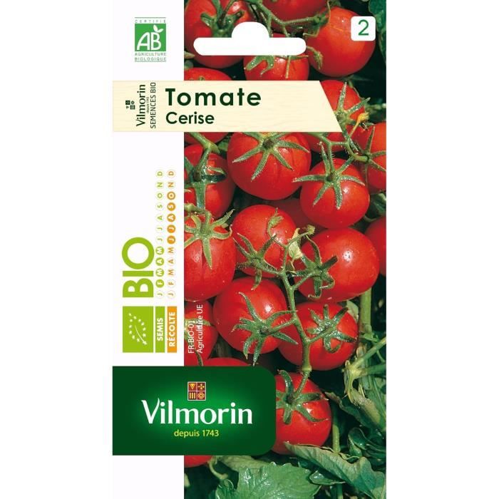 3961734 Tomate Cerise Bio Rouge 9 X 0.5 X 16 Cm[z241] - Cdiscount Jardin