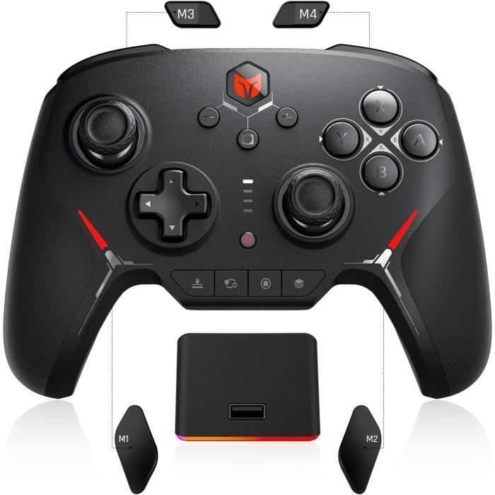 Manette Switch Sans Fil, Bigbig Won Boutons Entièrement Mécaniques ...