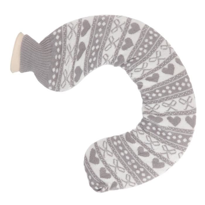 Sac à eau chaude en forme de U souple 1L injection d'eau avec ...