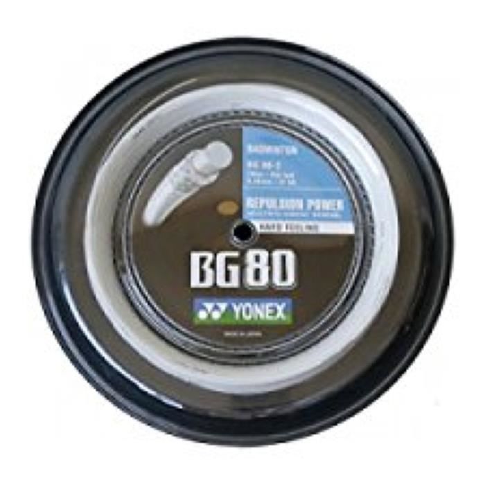 Bobine Yonex Bg 80 - Noir - Cdiscount Sport