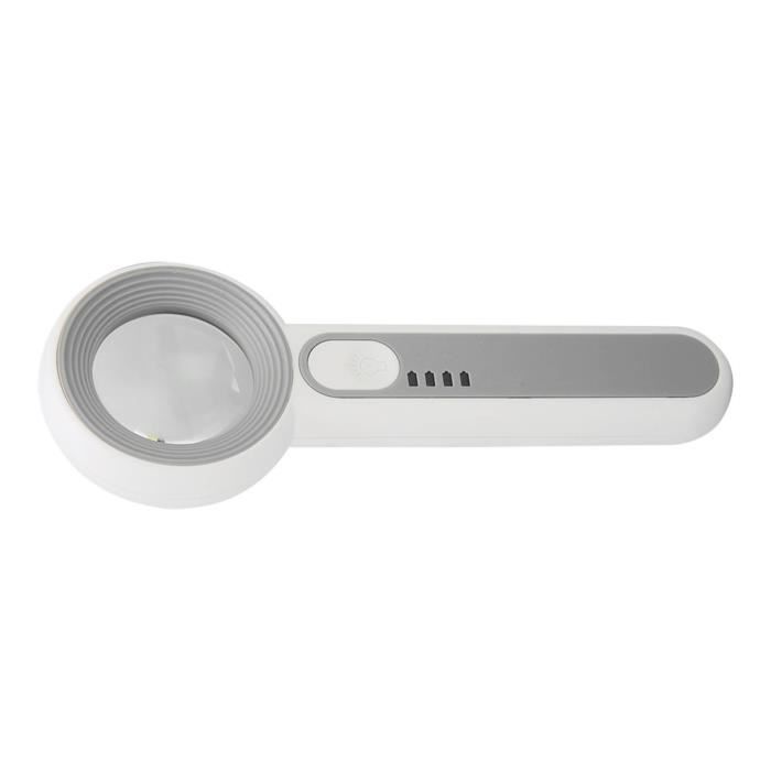 Loupe portable YOSOO avec 10 LED rechargeable 11X - 3 niveaux de ...