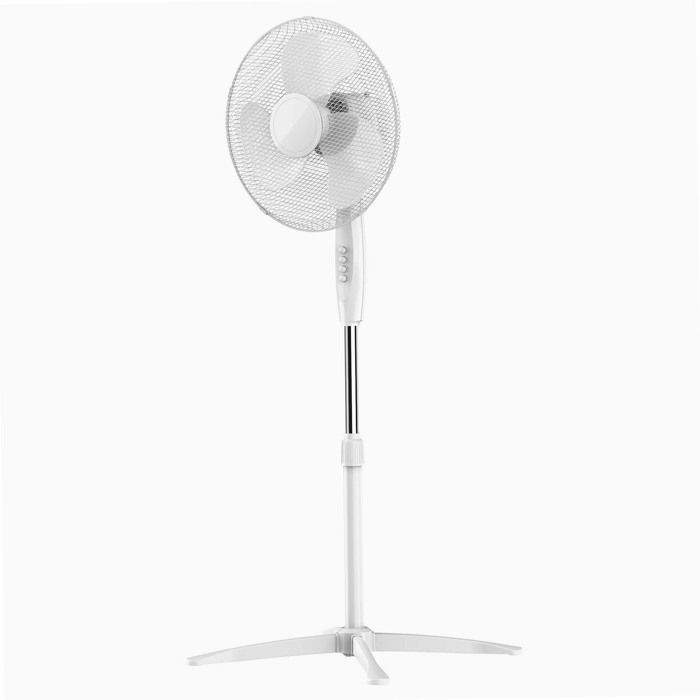 Ventilateur sur pied WERKA PRO Blanc Blanc - Cdiscount Bricolage
