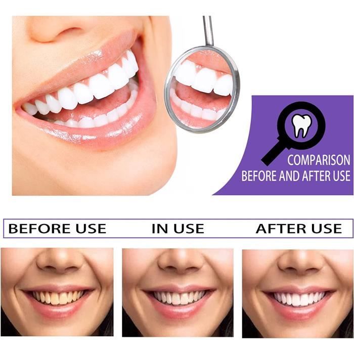 Dentifrice Violet, 2pcs Dentifrice Blanchissant, Deep Clean Formula ...