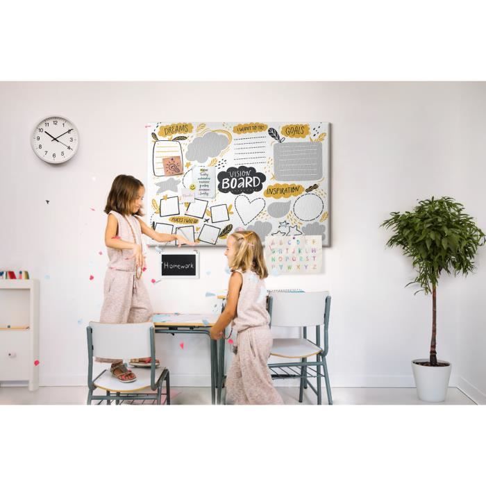 Tableau d'affichage Liege 120x80 cm épingles gratuites, Tulup ...