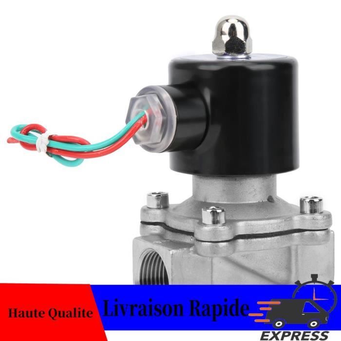 Électrovanne Inox 304 3/4 po HURRISE - Ouverture et fermeture rapides ...