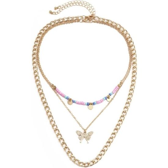 Mycian Chainette Pour Bijoux, Chaine Plaqué Or Strati Plaqué Or Perles ...