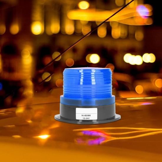 EJ.life Feux de balise à LED Balise LED étanche, feux d'avertissement stroboscopiques pour ...