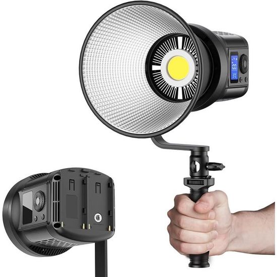 RALENO 80W LED Studio Video Light, Continuous Lighting with 5600K ...