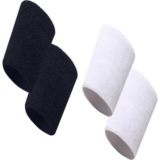 Sport Serre Poignets[4 Pièces], Bandeau Poignet Sport, Coton Protège ...