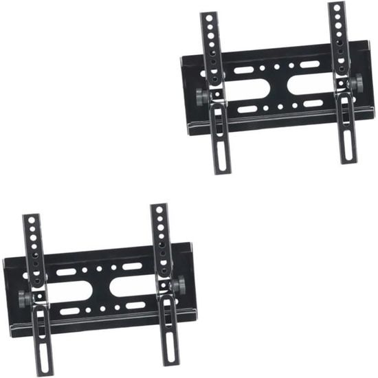 Pariszhuo 2 Pièces Meuble Télévision Support Réglable Moniteur ...