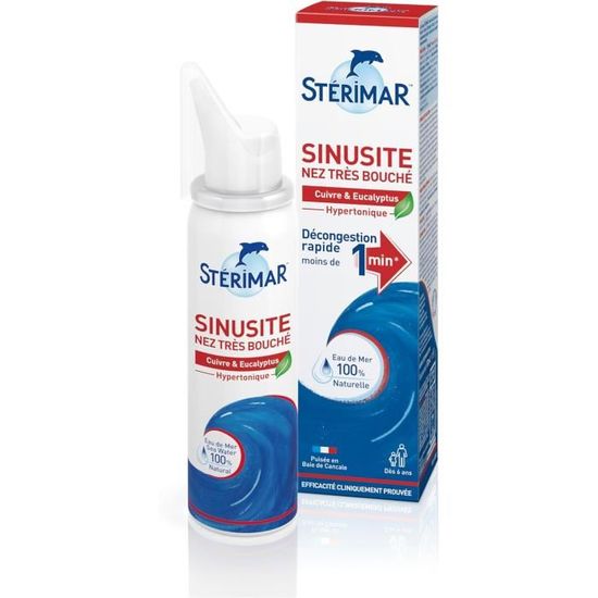 Sinusite Sévèrement Encombrée - Spray Nasal Décongestionnant, Agit en 1 ...