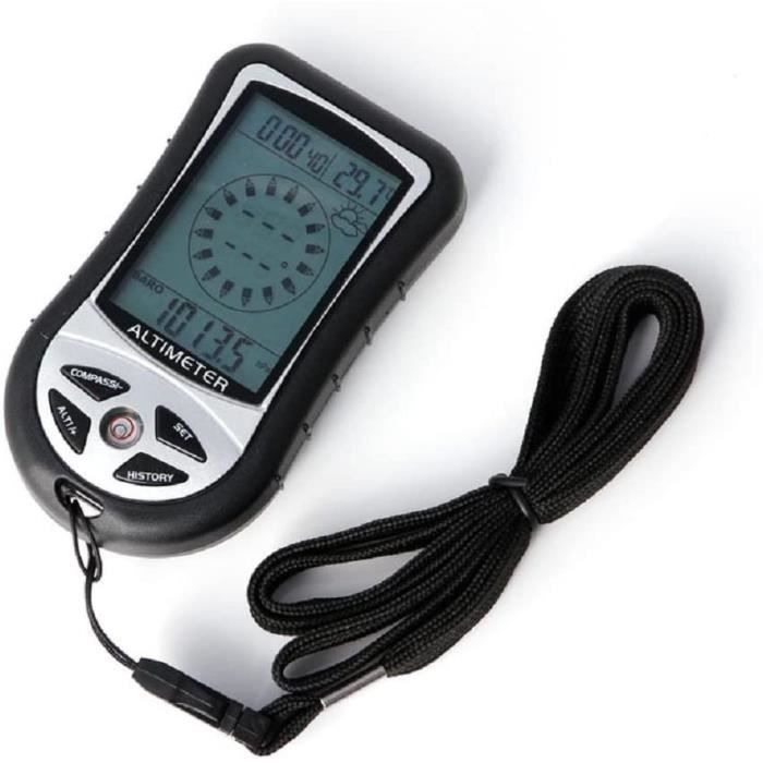 Numérique 8 en 1 LCD Compas Baromètre Altimètre Thermo Température ...