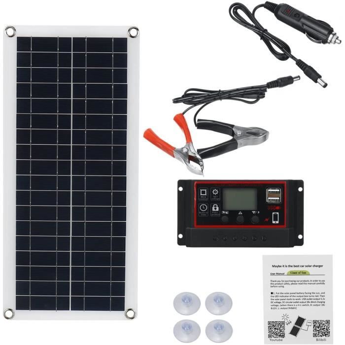 Panneau Solaire 200W, système de Production d'énergie Solaire, Sortie ...