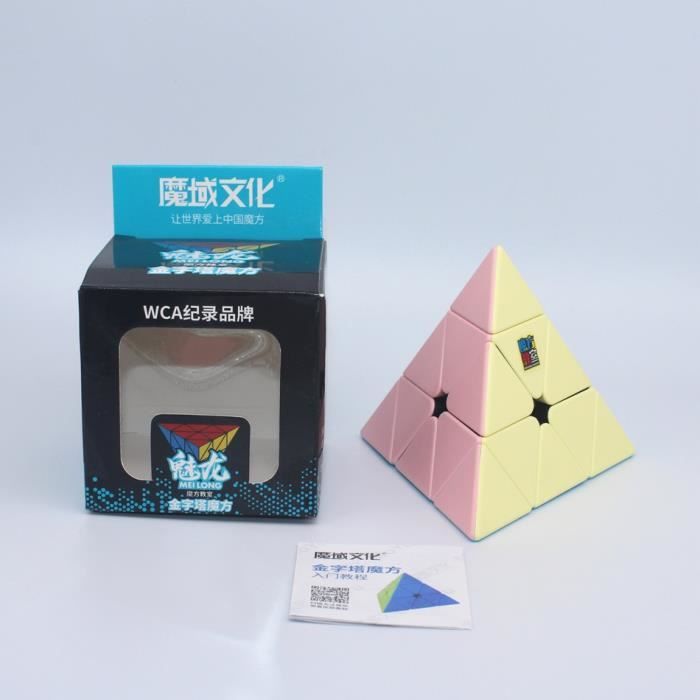 Pyramide - Nouveau design Moyu macarons cubes 3x3 cube magique 3x3 ...