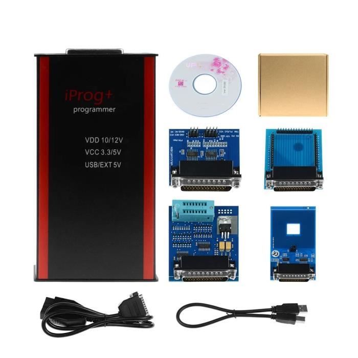 Programmeur de Clé ECU Complet IPROG Pro 2022 V87,Iprog + IMMO ...