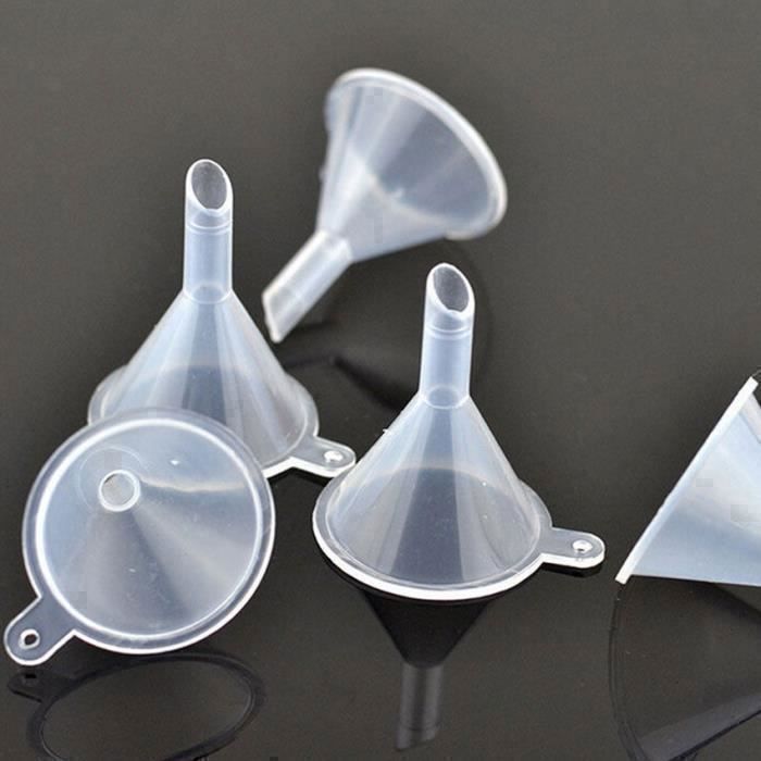 10 X Mini Entonnoir transparent Flacon de Parfum Vaporisateur ...