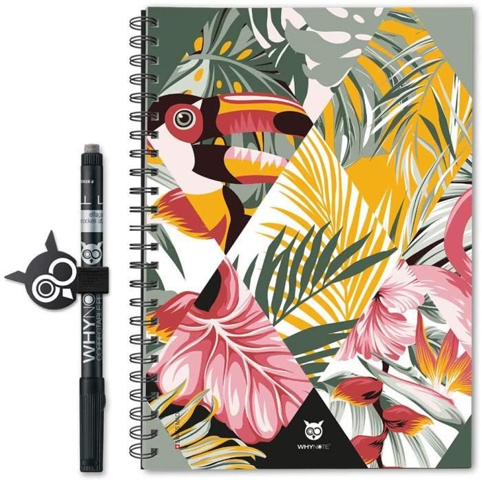 Bloc note ECO A5 votre tableau blanc et son stylo effaçables dans un ...