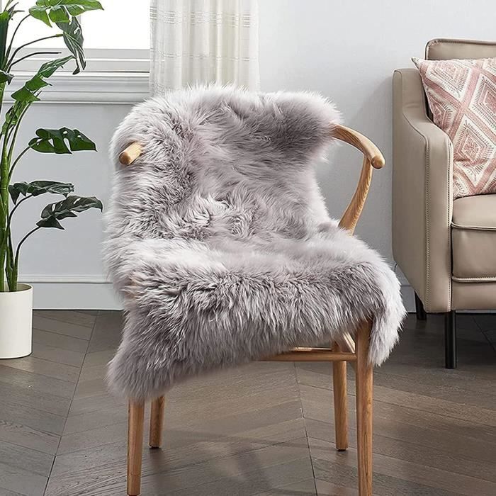 Tapis Peau De Mouton Synthetique