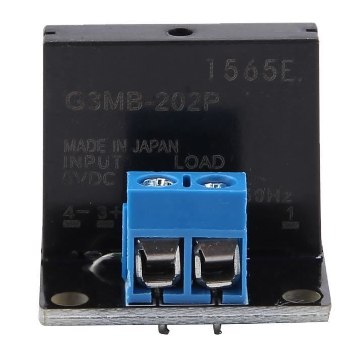 Cikonielf module SSR Module de relais à semi-conducteurs à 1 canal avec ... Cikonielf module SSR Module de relais à semi-conducteurs à 1 canal avec ...