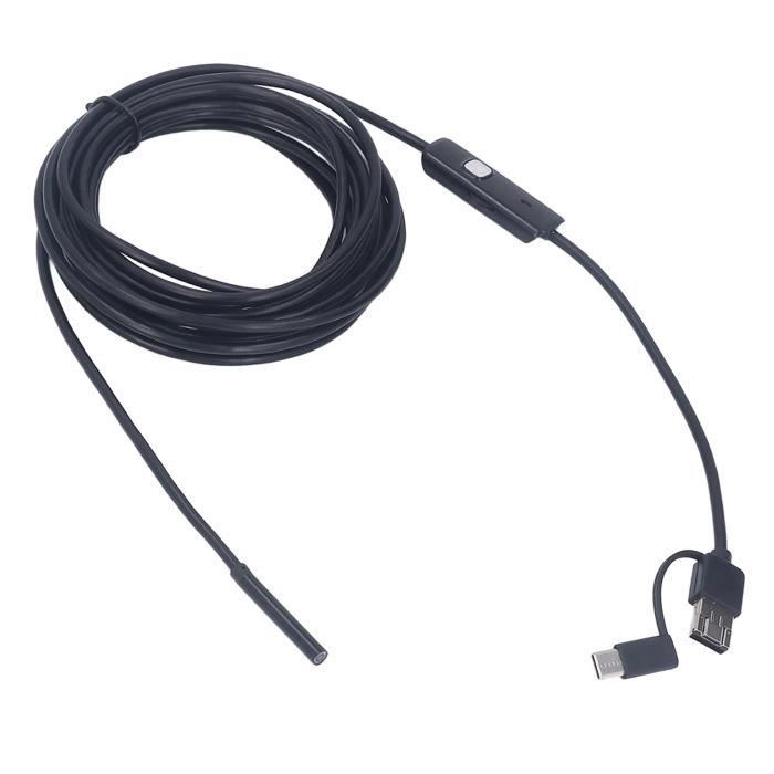 Caméra Endoscopique Conduit Endoscope Tête Endoscope Caméra Pc Usb Type ...