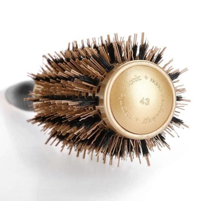 BL00950-peigne à cheveux anion Brosse de coiffage de salon de peigne à ...