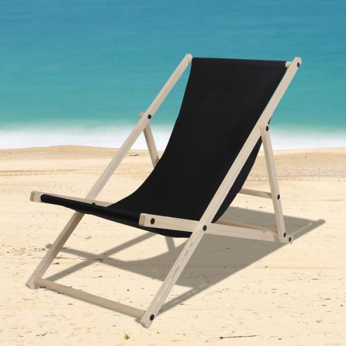 Chaise longue Chilienne Chaise longue pliable Chaise solaire Chaise de ...