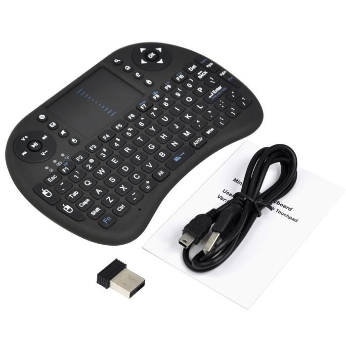 Mini sans fil Touchpad Clavier Souris Controller pour PC iPad TV Xbox ...