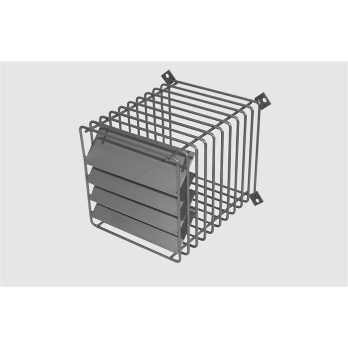 Grille de protection pour terminal horizontal - avec déflecteur ...
