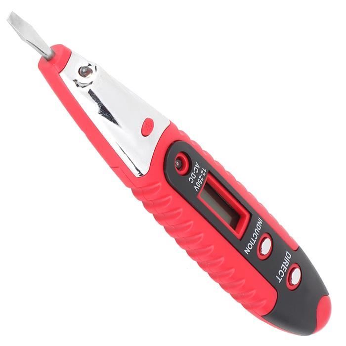 VBESTLIFE crayon de test avec lampe oculaire de nuit Crayon de test AC2 ...