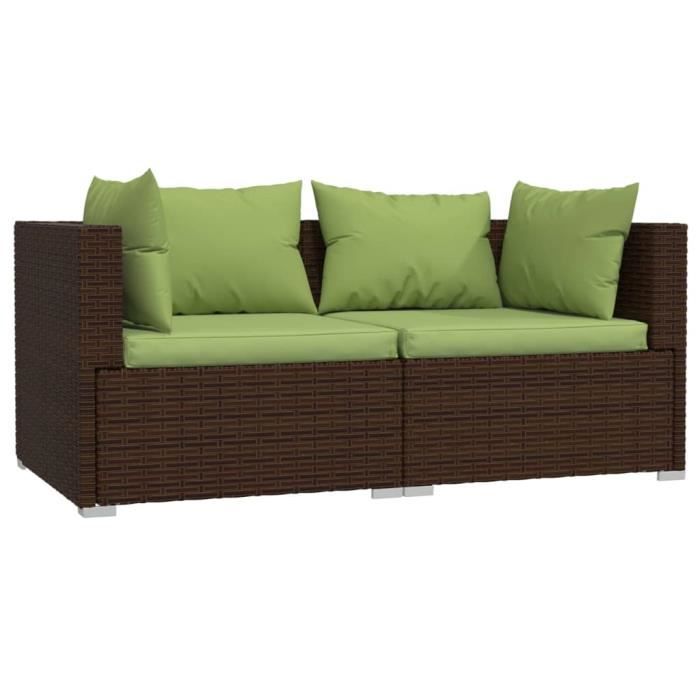FHE - Éléments pour canapés modulables de jardin - Salon de jardin 3 ...