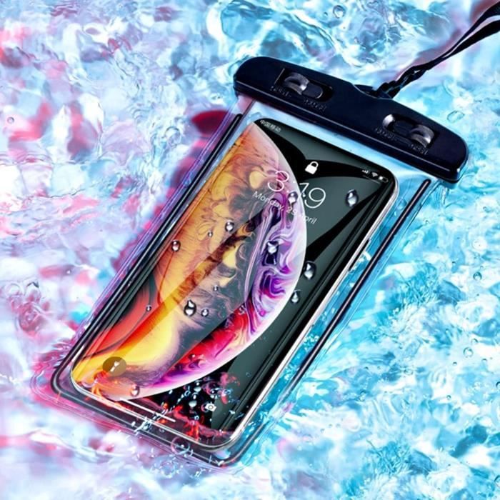 Étui de Protection de téléphone étanche Universel Sac étanche à l'eau ...