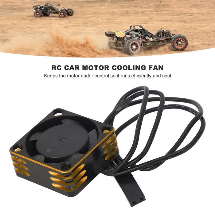 YOSOO Ventilateur de Refroidissement Moteur RC Voiture en Alliage d ...