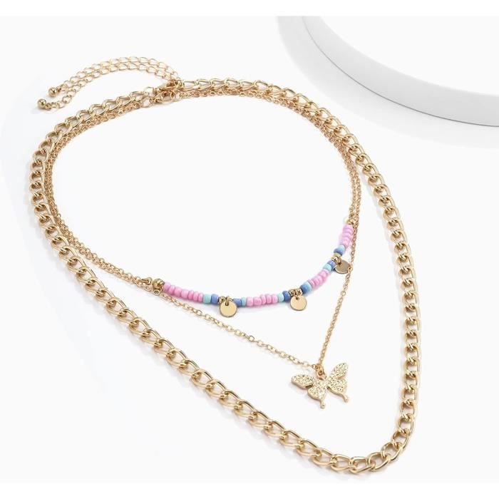 Mycian Chainette Pour Bijoux, Chaine Plaqué Or Strati Plaqué Or Perles ...