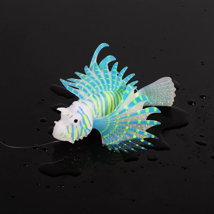 VGEBY Faux poisson Aquarium Silicone Fish Tank Décoration De Paysage ...