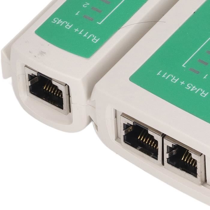 ZJCHAO testeur RJ45 Testeur de câble réseau RJ11 RJ45 outil de ...