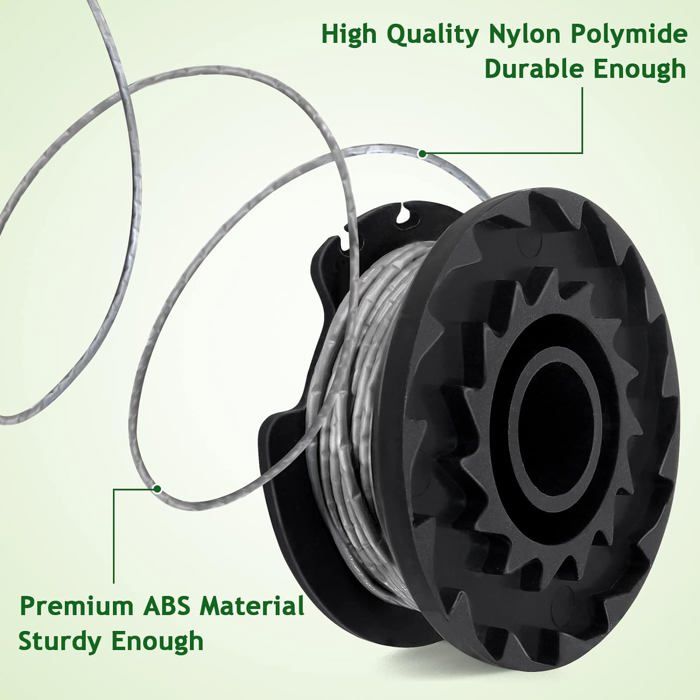 Lot de 9 bobines et fil de rechange pour débroussailleuse Bosch EasyGrassCut 18 23 26 18-230 18 ...